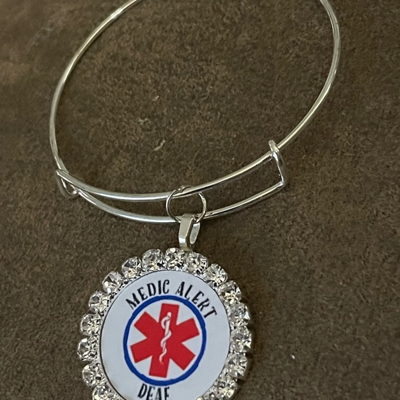 Jewelry | Deaf Bangle Bracelet | Poshmark